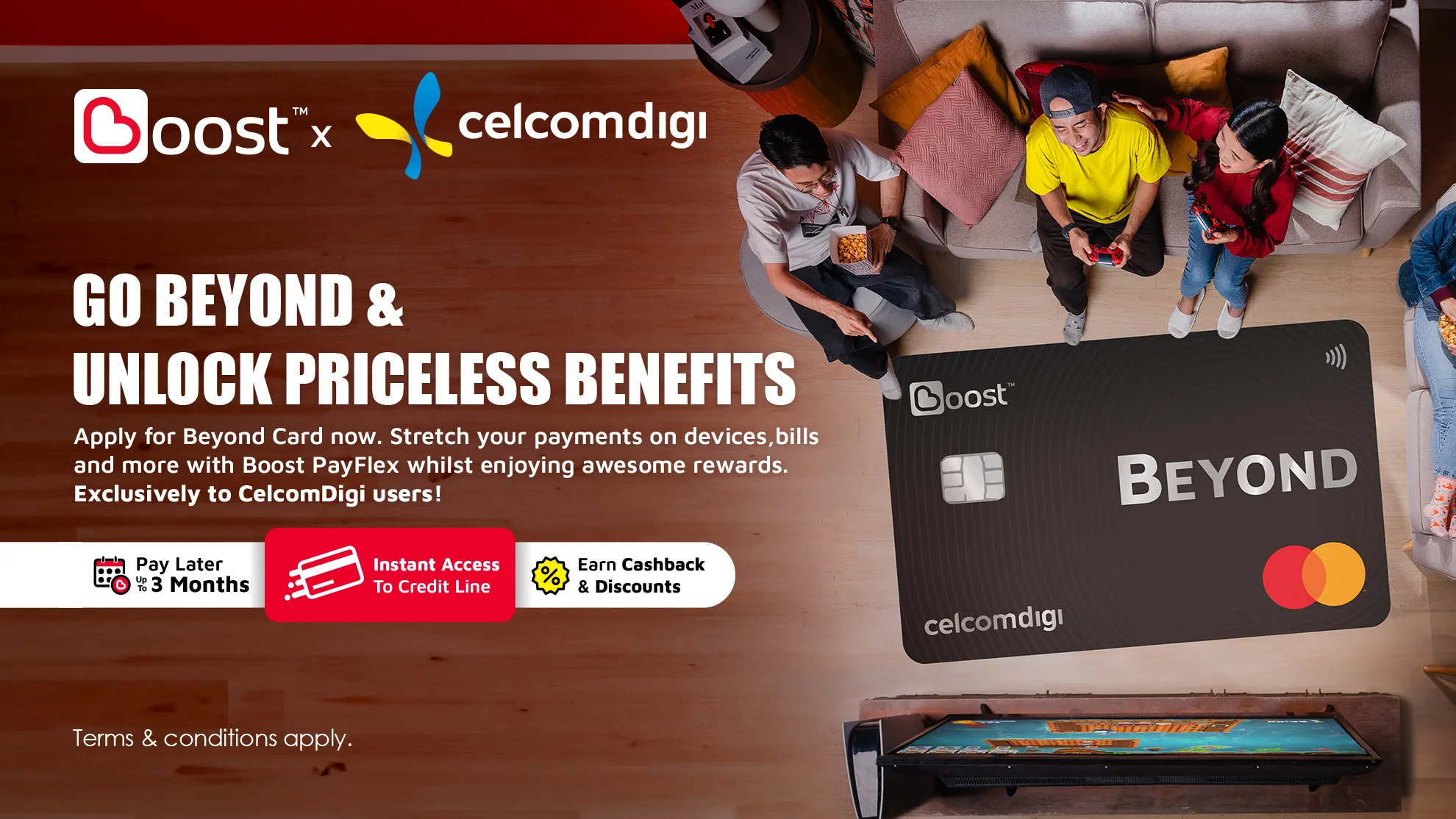 CelcomDigi | Get Discounts and Cashback with Boost Beyond Card